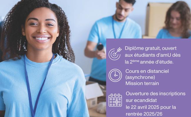 Ouverture du Diplôme d'Université Engagement pour développer tes ...